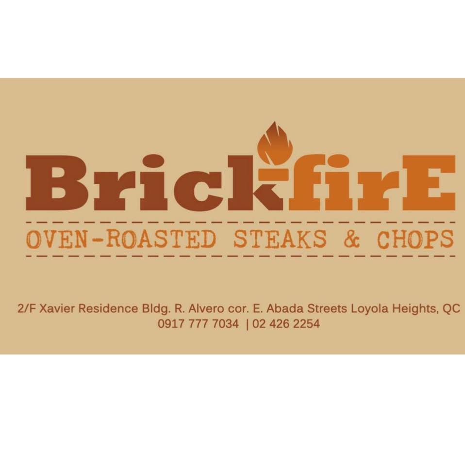 Brickfire Oven Roasted Steaks and Chops Menu - Loyola Heights, Quezon ...