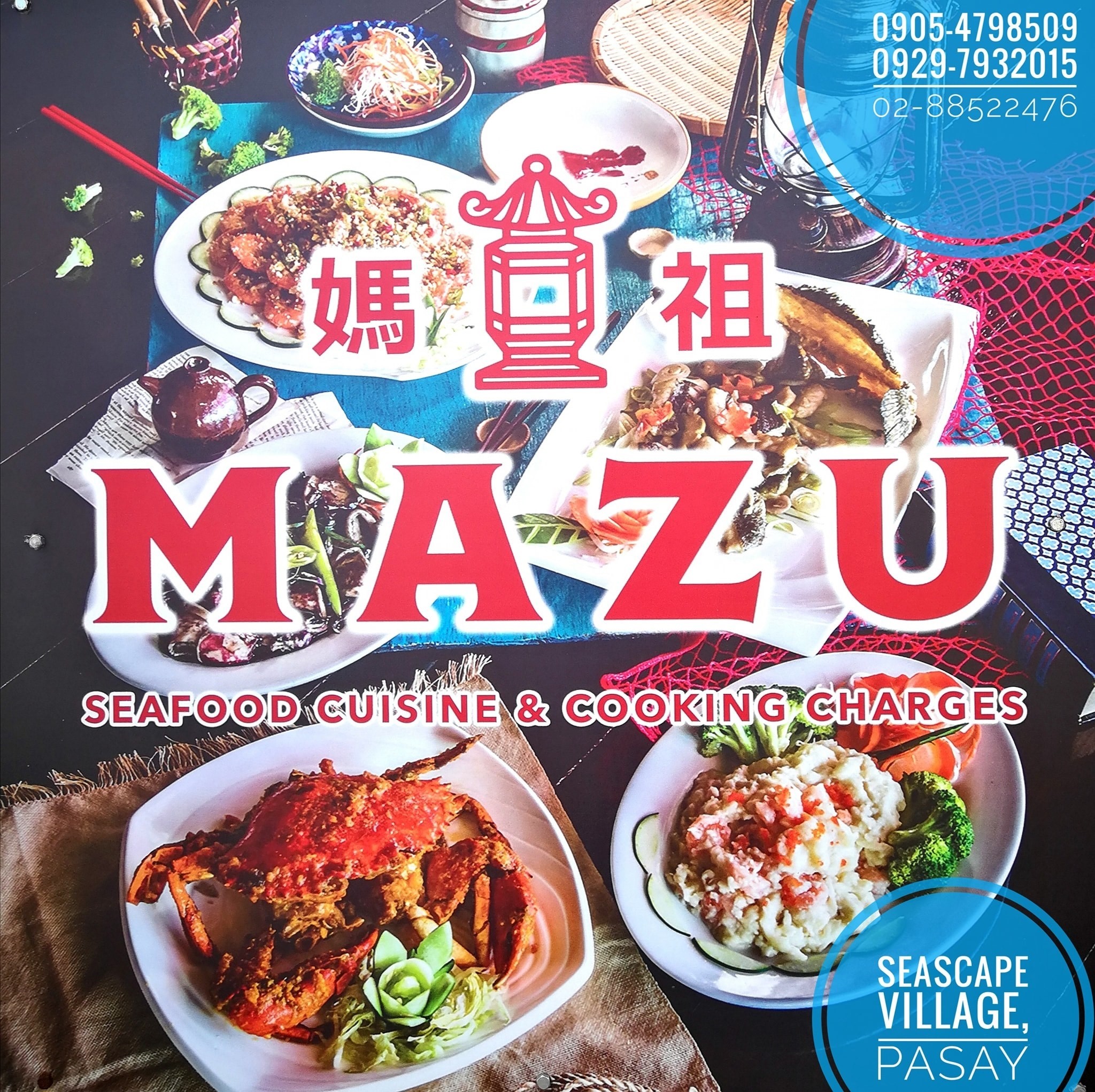 Mazu Seaside Diner Menu - Brgy 76, Pasay | Booky